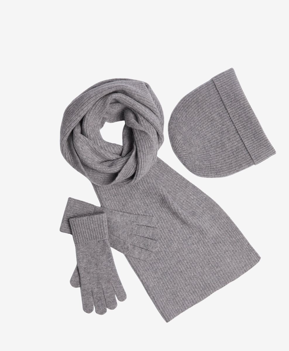 Foxford Cashmere Cosy Bundle in Grey