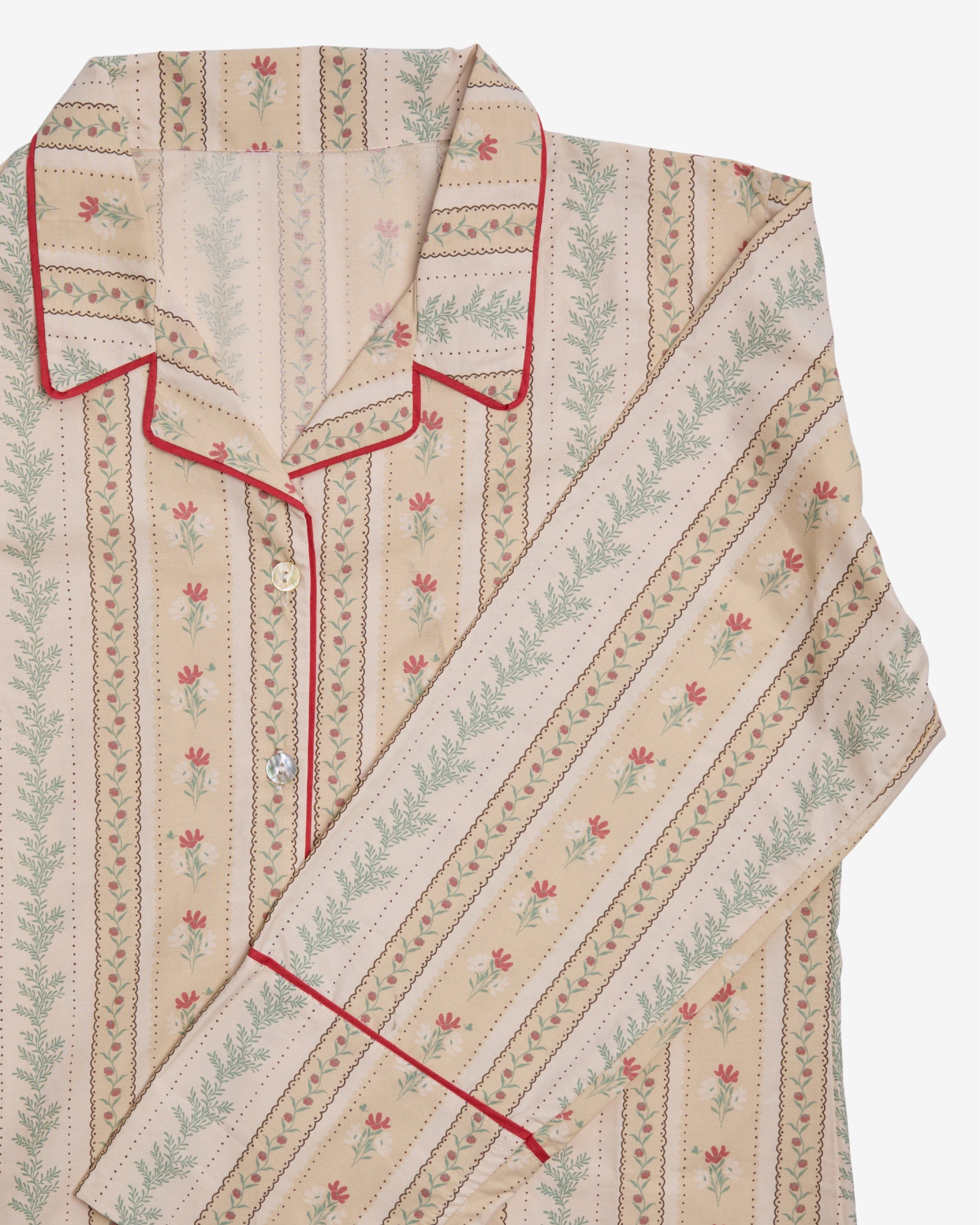 Foxford Rose Cotton Pyjamas | 100% Cotton | Irish Pyjamas